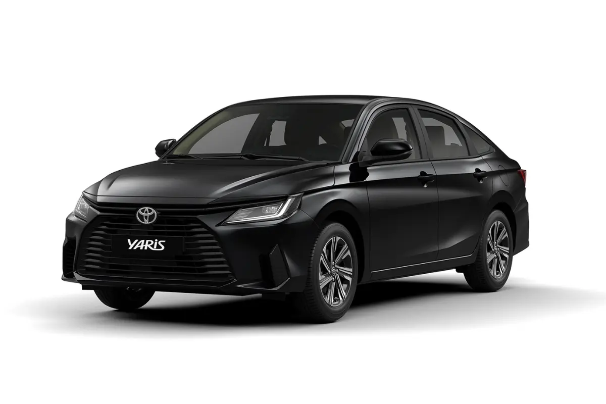The New 2026 Toyota Yaris Y Plus, Half-full In Saudi Arabia